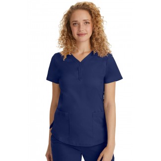 Georgia Podiatry Inc - Women's Scrub Top - 2167 - Healing Hands